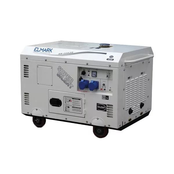 DIESEL GENERATOR EL-DG10/9.5SE 9.5KW WITH CANOPY - Duracell